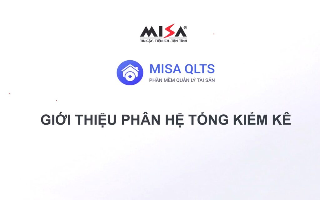 Tính năng mới MISA QLTS - MISA QLTS